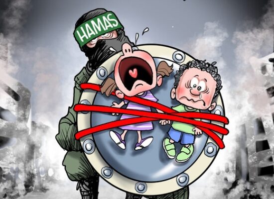 Hamas cartoon - Dave Scott Blog
